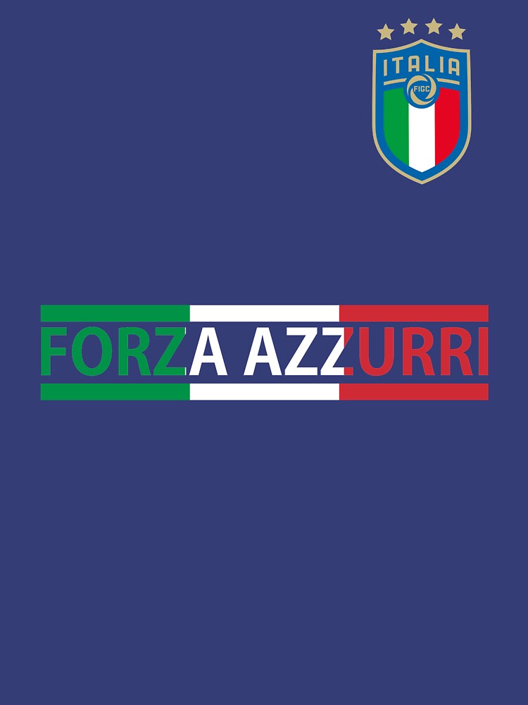 "Forza Azzurri Italy national football team" T-shirt by alkhizchem ...