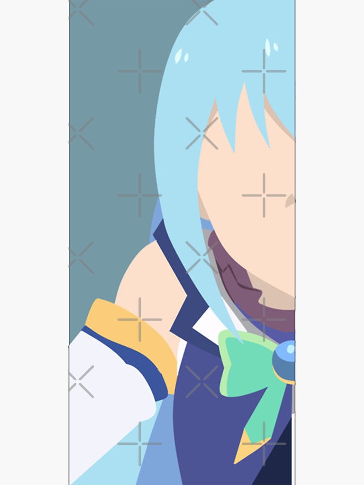 "Aqua" Sticker by OtakuState | Redbubble