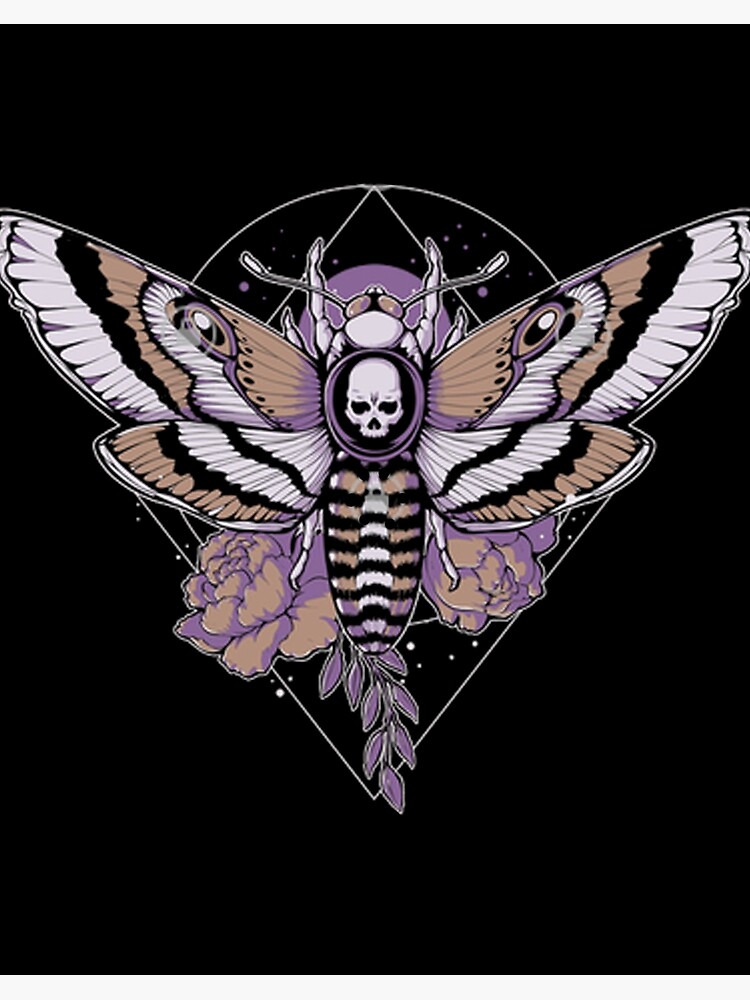 "Death Moth" Art Board Print for Sale by Westge729 | Redbubble