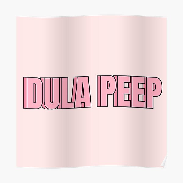 "DULA PEEP|Dua Lipa|sugaboo" Poster by Lavannya | Redbubble