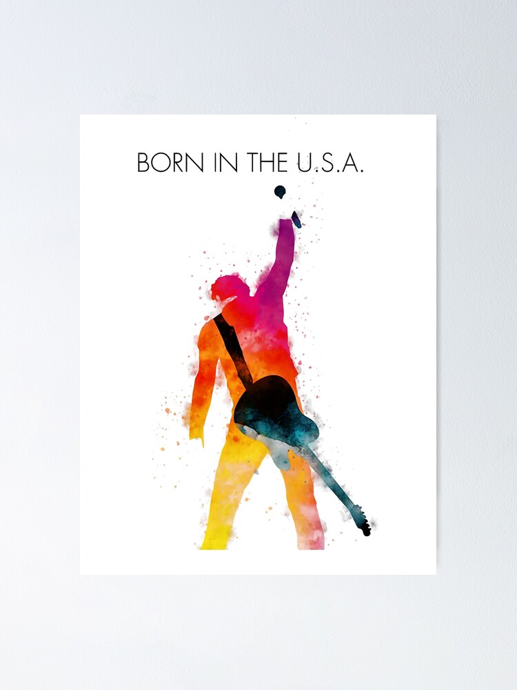 "bruce springsteen Poster bruce springsteen Born In The USA Tee Tshirt ...
