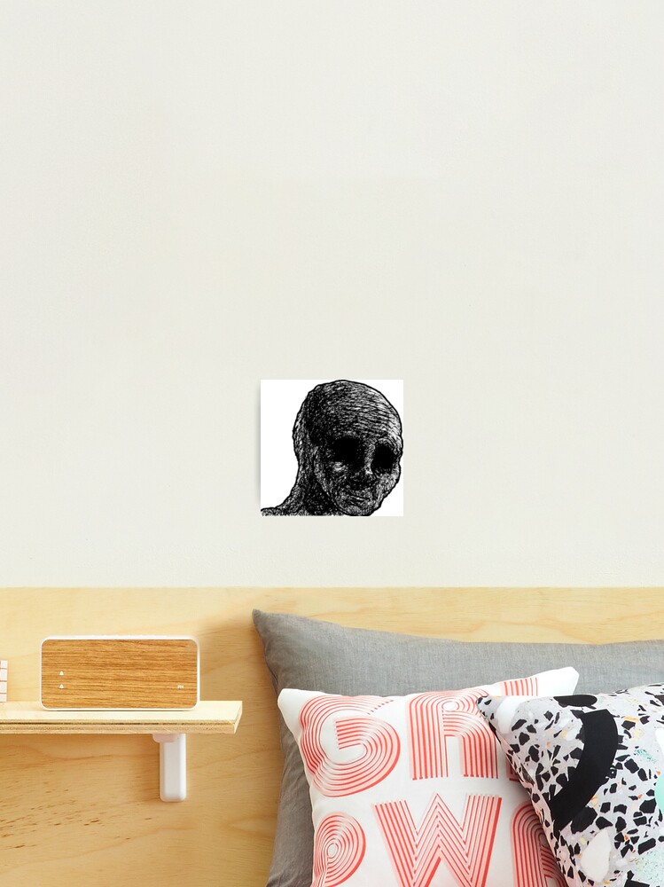 "Withered Wojak Meme" Photographic Print for Sale by DianneNorris ...