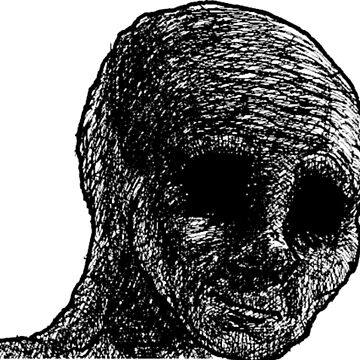 "Withered Wojak Meme" Photographic Print for Sale by DianneNorris ...