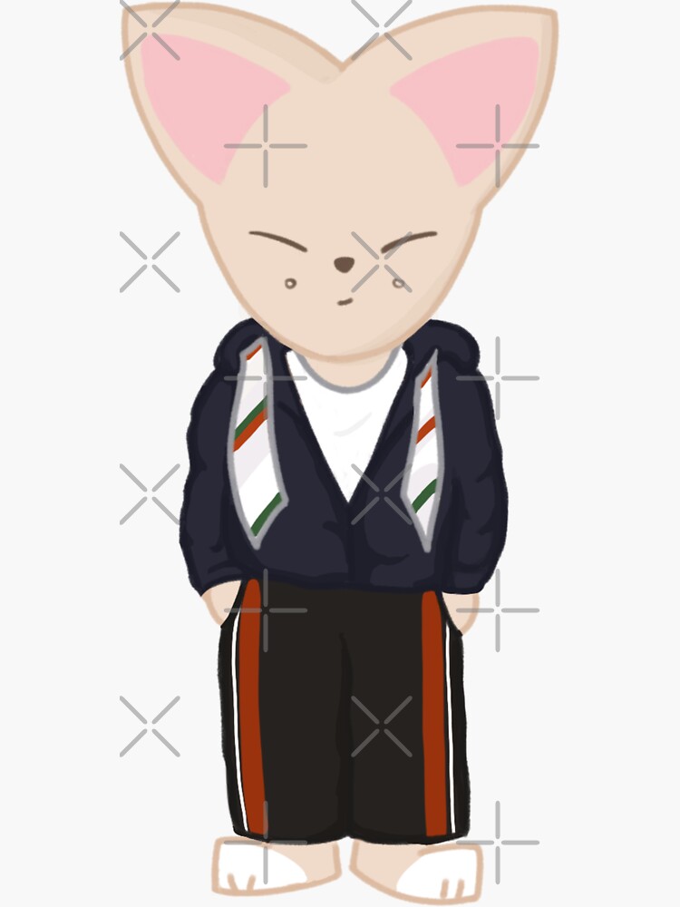 "SKZOO I.N - Foxl.Ny - Mixtape OH" Sticker for Sale by HelloHallyu ...