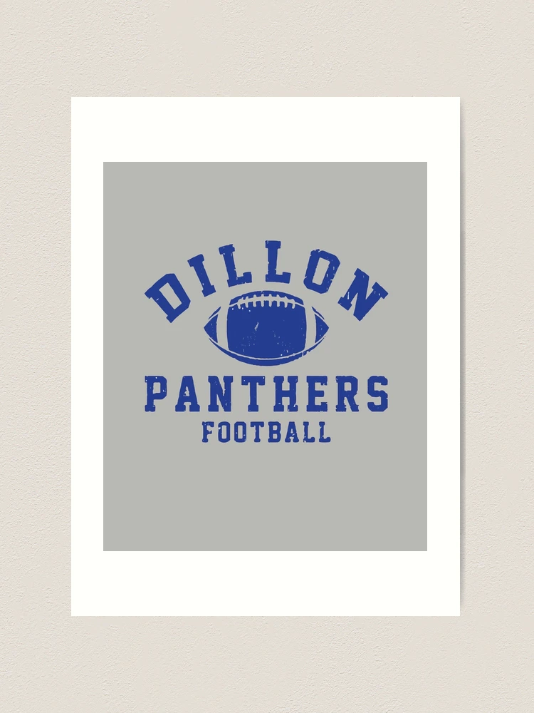 Dillon Panthers Football Logo Dillon Panthers Football Framed Print By