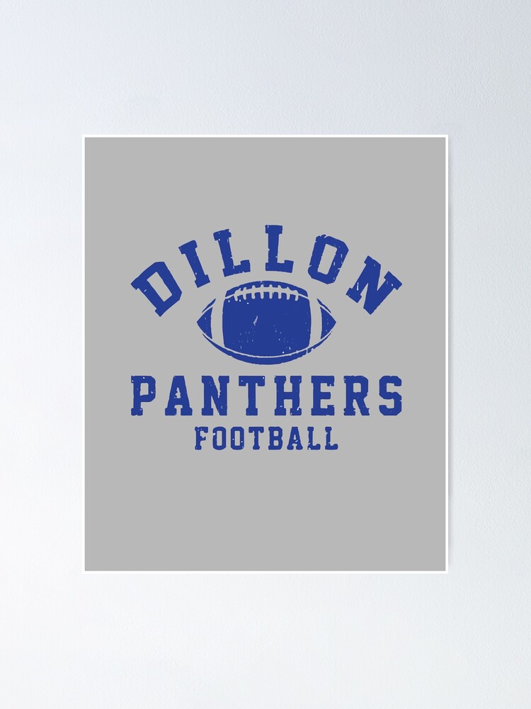 "Dillon Panthers Football - vintage logo" Poster for Sale by Primotees ...