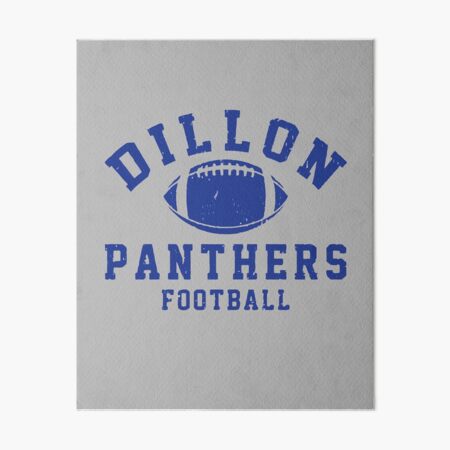 "Dillon Panthers Football - vintage logo" Art Board Print for Sale by ...
