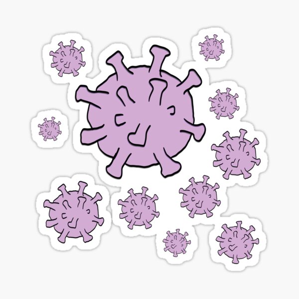 "Be Aware! Corona Virus" Sticker for Sale by R4CProject | Redbubble
