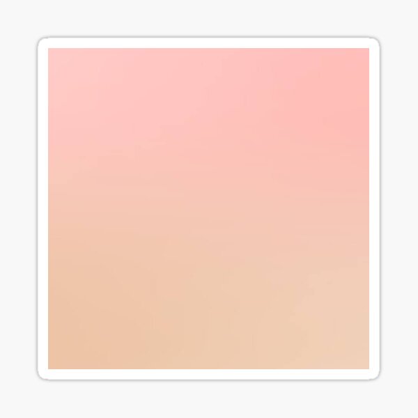 "Beautiful peach colour " Sticker for Sale by WorldGalore21 | Redbubble