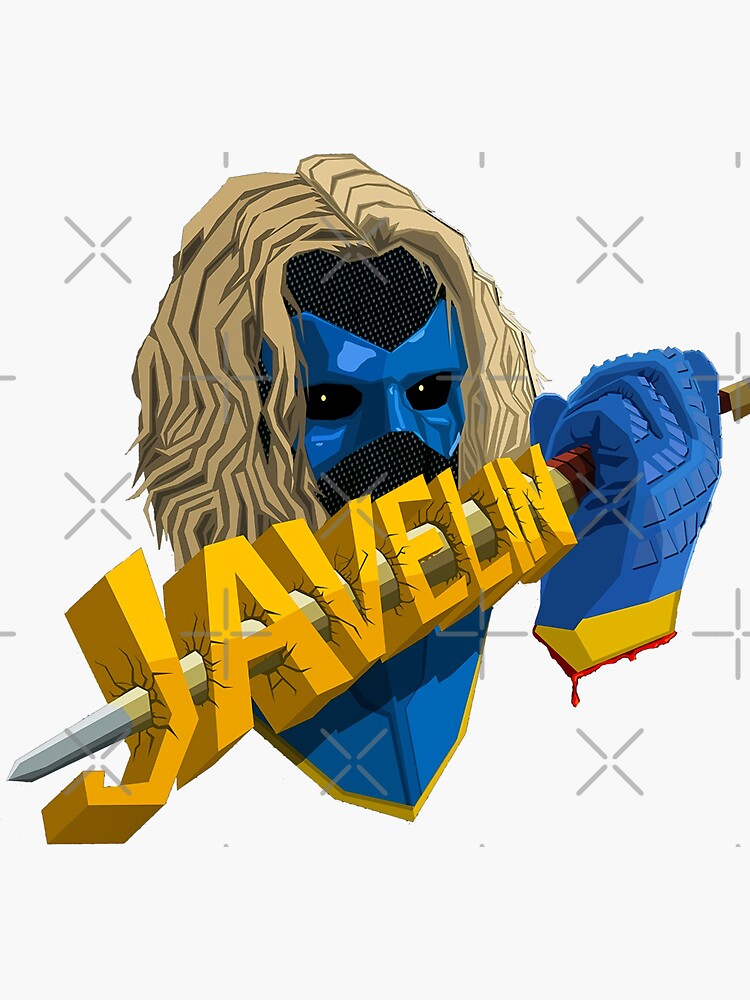 "Javelin" Sticker for Sale by sidneyallshop | Redbubble