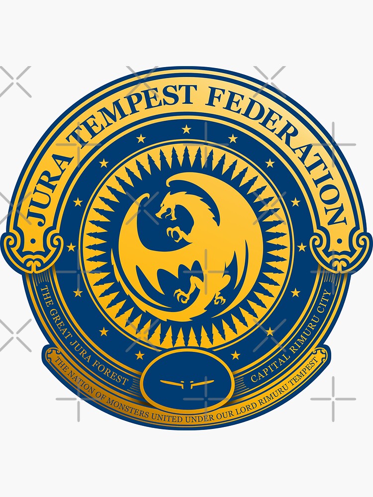"Jura Tempest Federation Seal" Sticker for Sale by Pong Lizardo | Redbubble