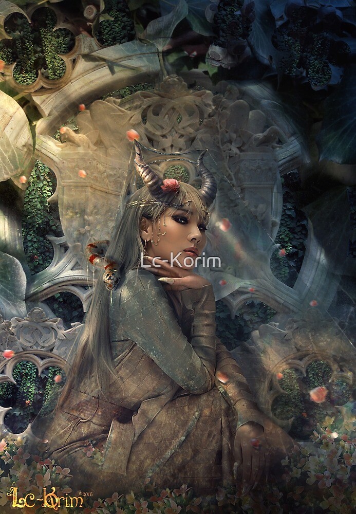 "Mystic Queen" by Lc-Korim | Redbubble