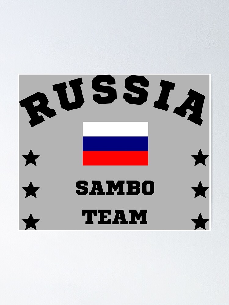 "Russia Sambo Team" Poster by OMdesigns93 | Redbubble