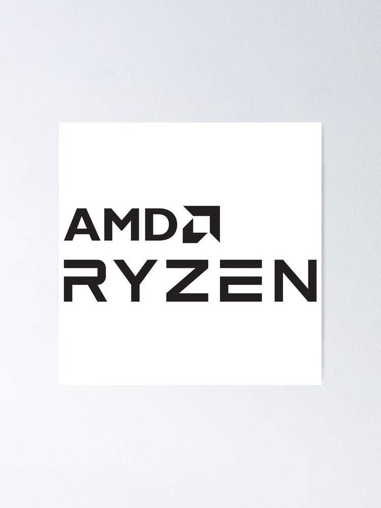 "Ryzen - AMD" Poster by manuseea | Redbubble