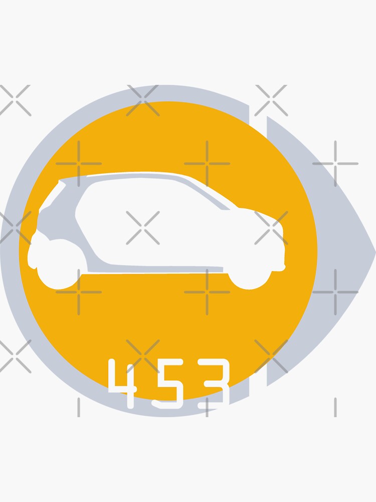 "Celebrating the Smart Forfour - The Second Generation (453)" Sticker ...