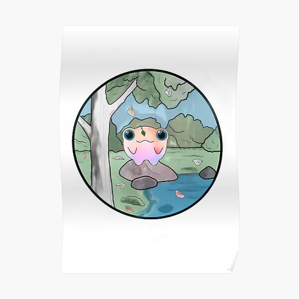 "Nog the Frog" Poster by Erinpaigee | Redbubble