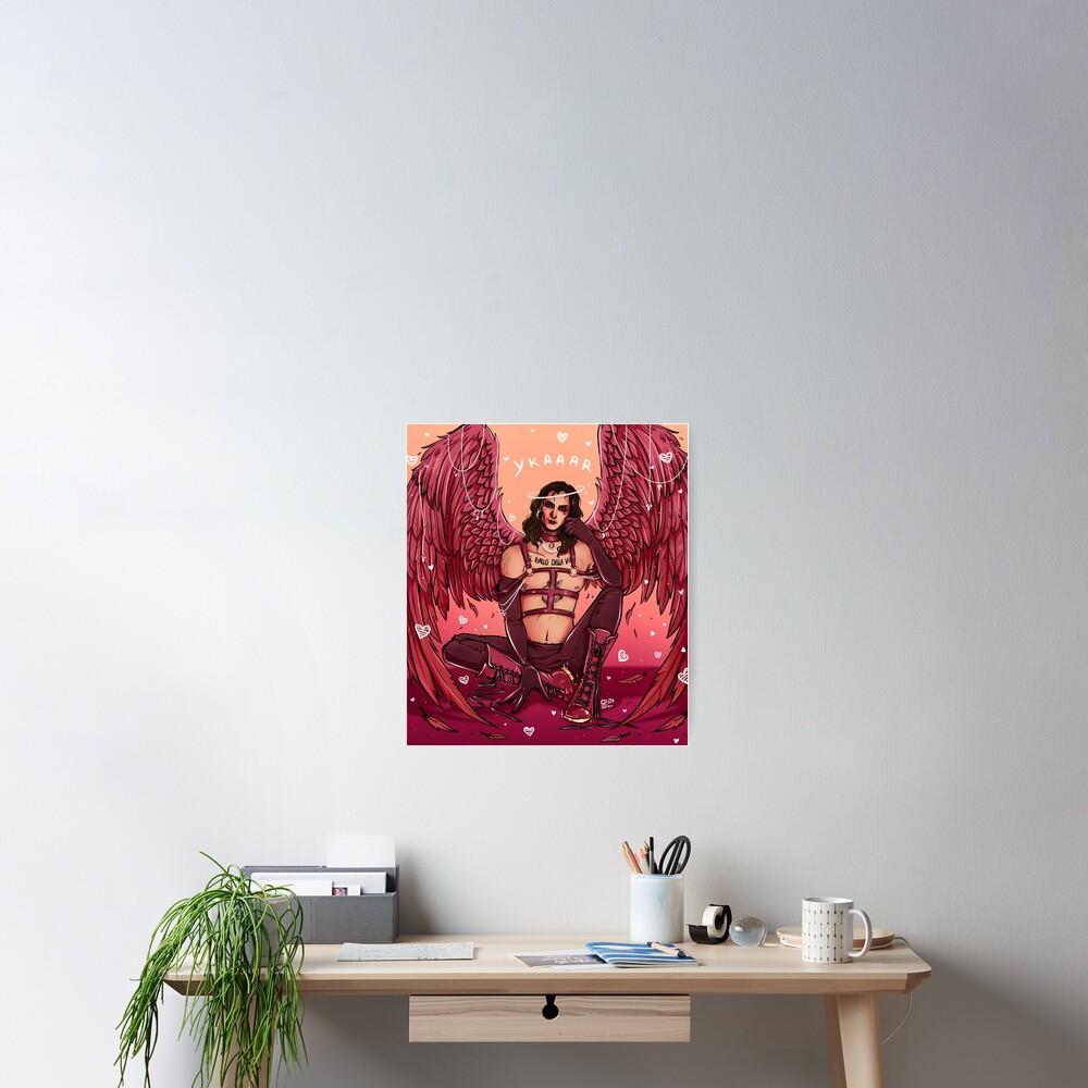 "Ykaaar Damiano David Icarus " Sticker for Sale by lukewarmTea | Redbubble