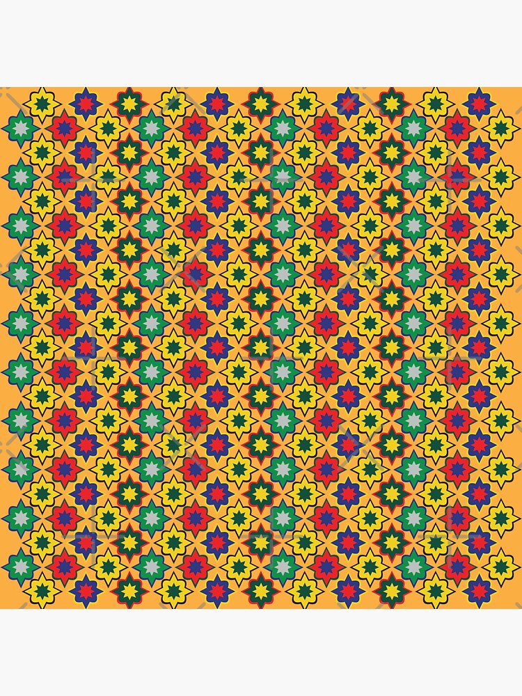 "Balochi Tradition | Balochi Design | Cultural Print Of Baloch" Sticker ...