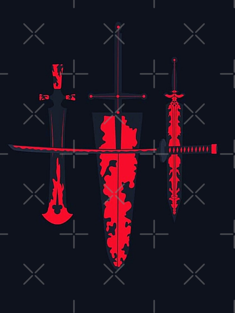 "Black Clover - Asta and Yami Swords" Art Print for Sale by ...