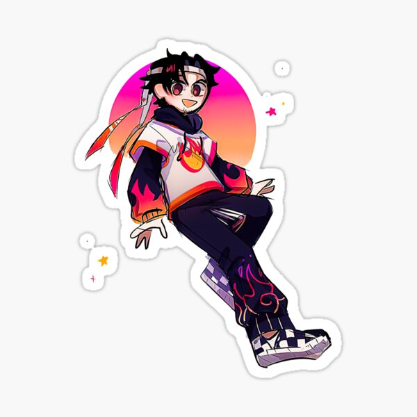 "Sapnap Gaming" Sticker by loki1368 | Redbubble