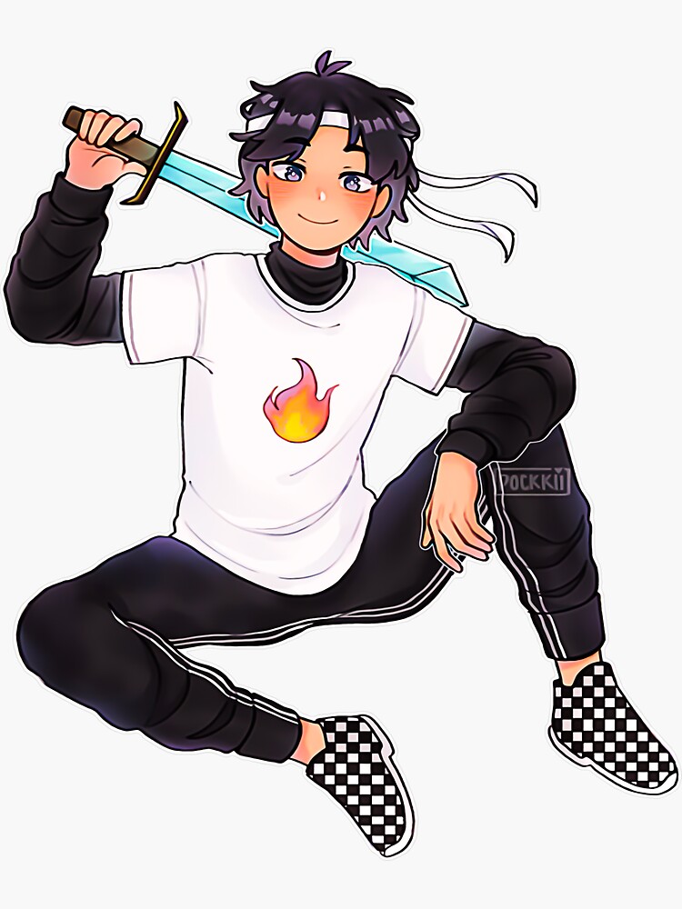 "Sapnap Gaming" Sticker by loki1368 | Redbubble