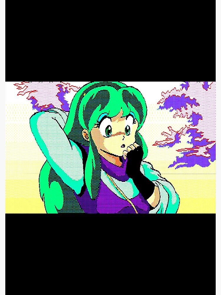 Poster « Pixel art de Kunoichi Lum Invader », par BrittianBlaine ...