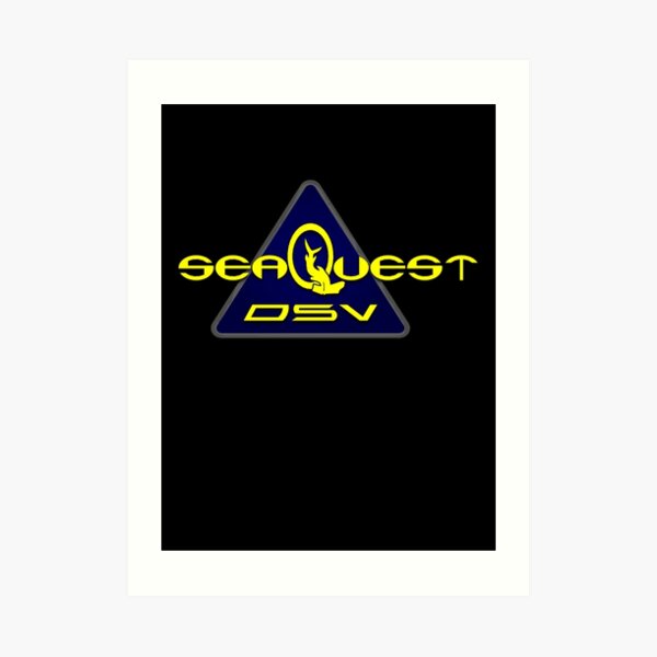"Seaquest Dsv Logo" Art Print by DaishaPaucek | Redbubble