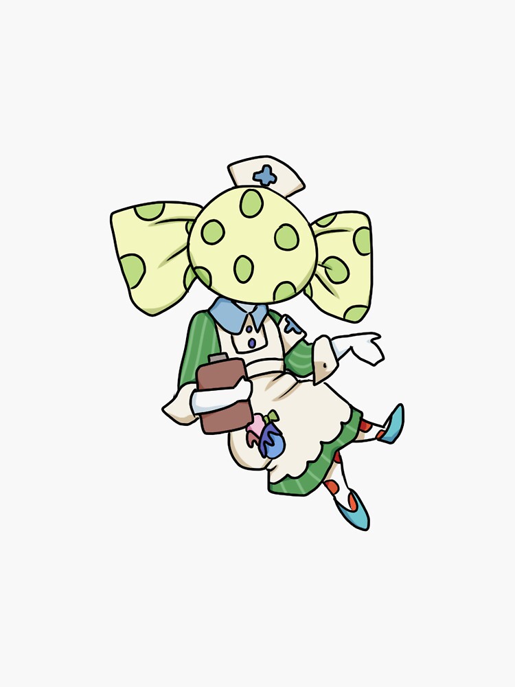 "Polina (green ver.)" Sticker for Sale by DreamerWitches | Redbubble