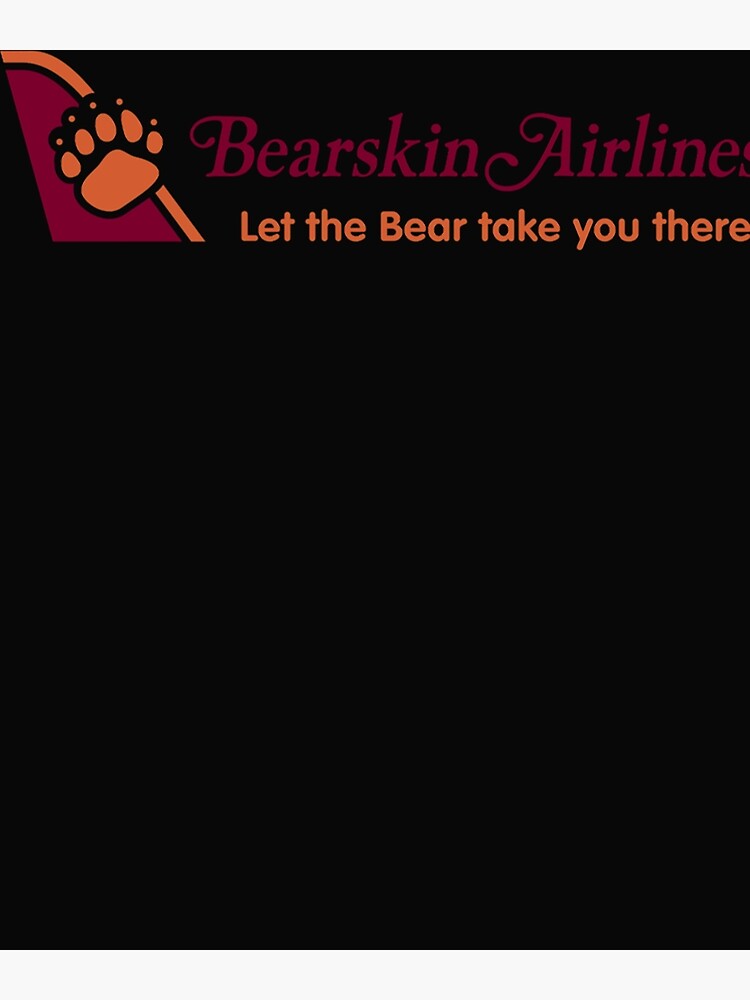 Póster «Camiseta clásica Logotipo de Bearskin Airlines.png» de ...