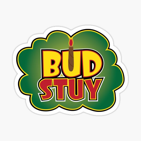 "Bud Stuy" Sticker for Sale by CatsBag | Redbubble