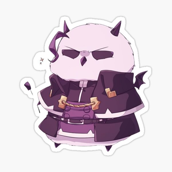 "kelego cute strict sensei familiar puppy kawaii iruma kun 2 " Sticker ...