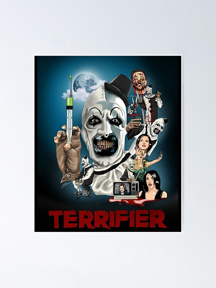 "Terrifier " Poster by Cuve11ve | Redbubble