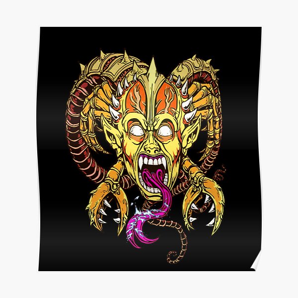 Póster «Emblema de rango Genma Visage: Youkai» de TukeWorks-GV | Redbubble