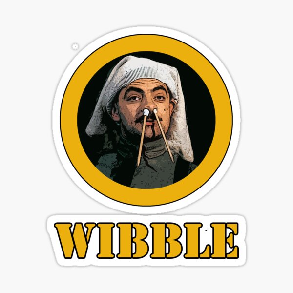 "Wibble ww1 blackadder" Sticker by garigots | Redbubble