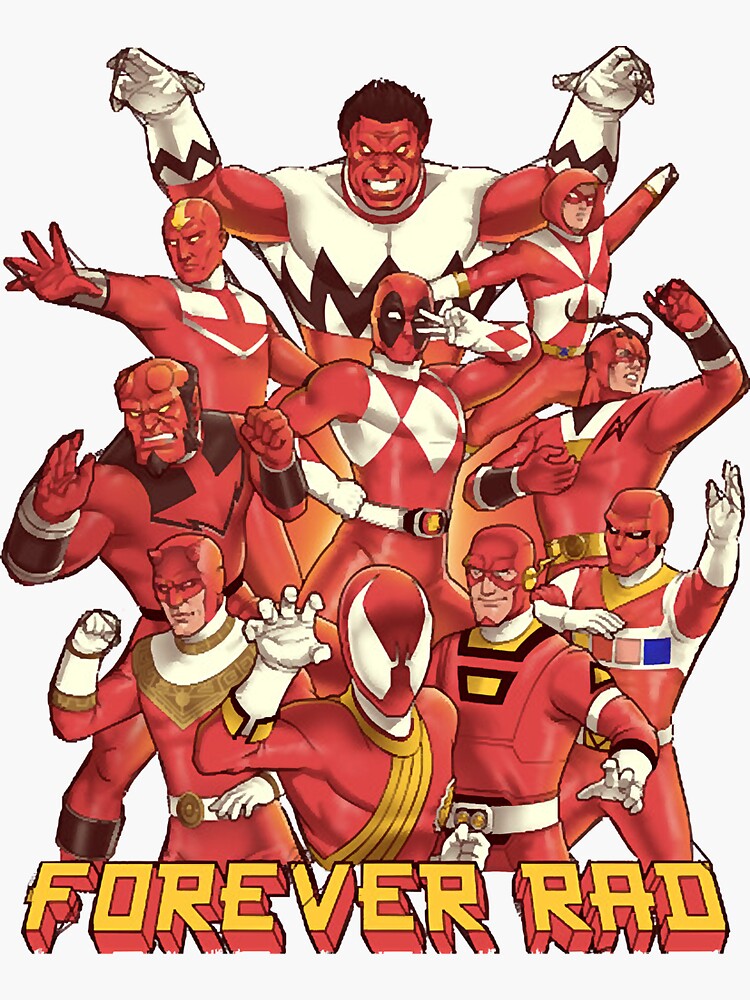 "Forever Rad " Sticker for Sale by Biederwolf | Redbubble