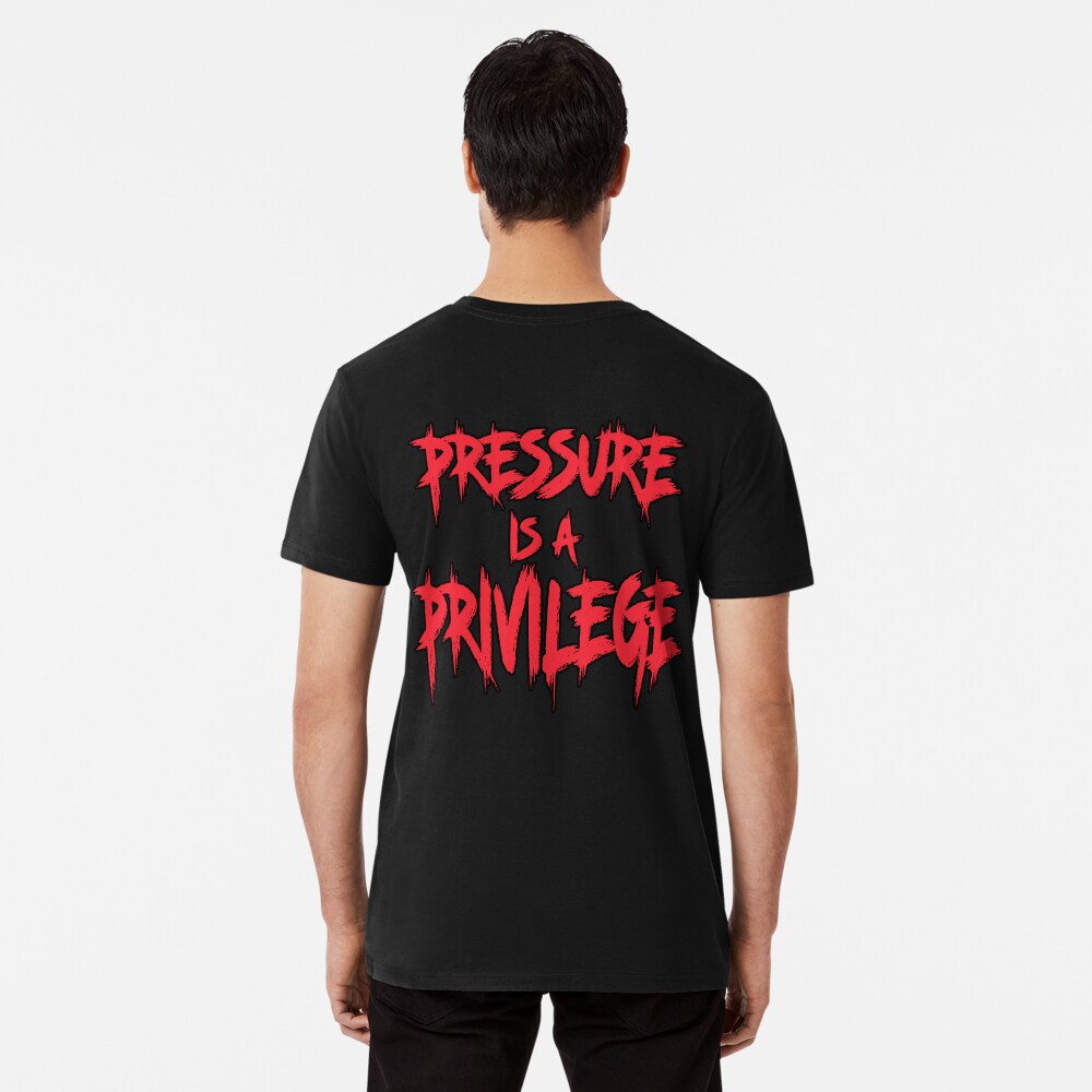 "Pressure is a Privilege" Sticker for Sale by Megaalinz | Redbubble