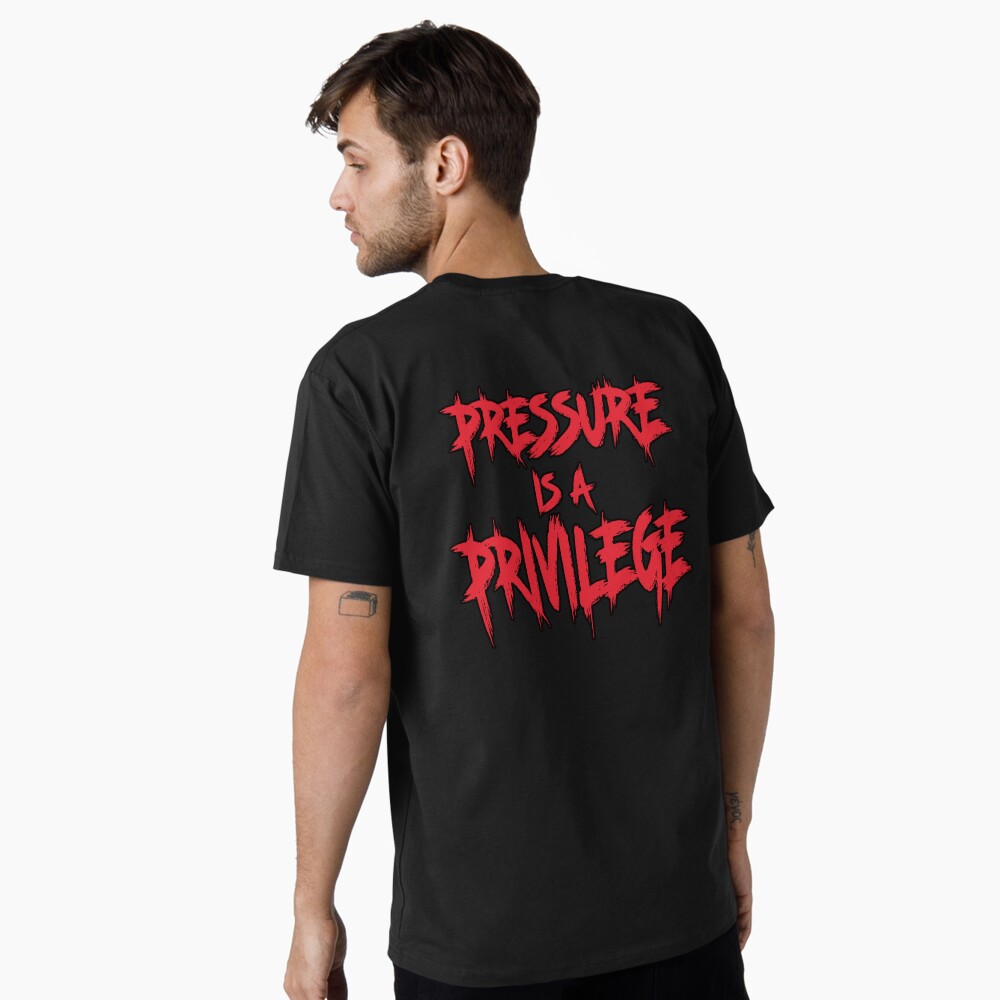 "Pressure is a Privilege" Sticker for Sale by Megaalinz | Redbubble