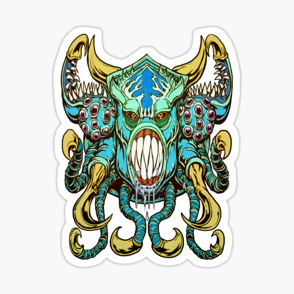 "Genma Visage Rank Emblem: BioDemon" Sticker for Sale by TukeWorks-GV ...