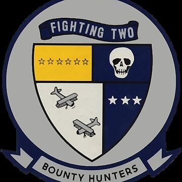 "VFA-2 Bounty Hunters " Sticker for Sale by KasirEttienne | Redbubble