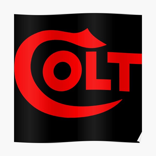 "Colt Logo" Poster for Sale by roki340 | Redbubble