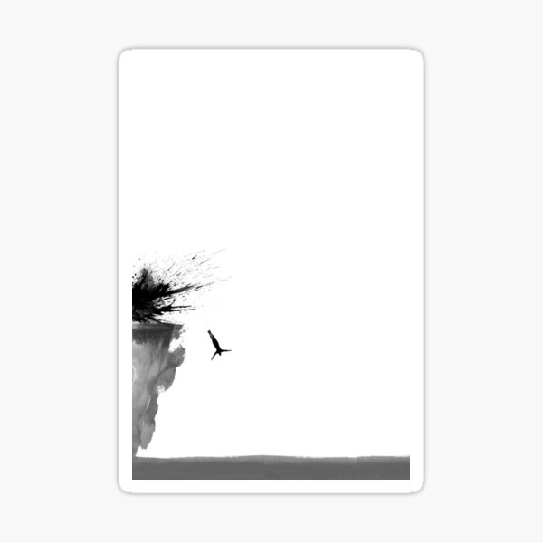 "diving!" Sticker for Sale by bataha | Redbubble
