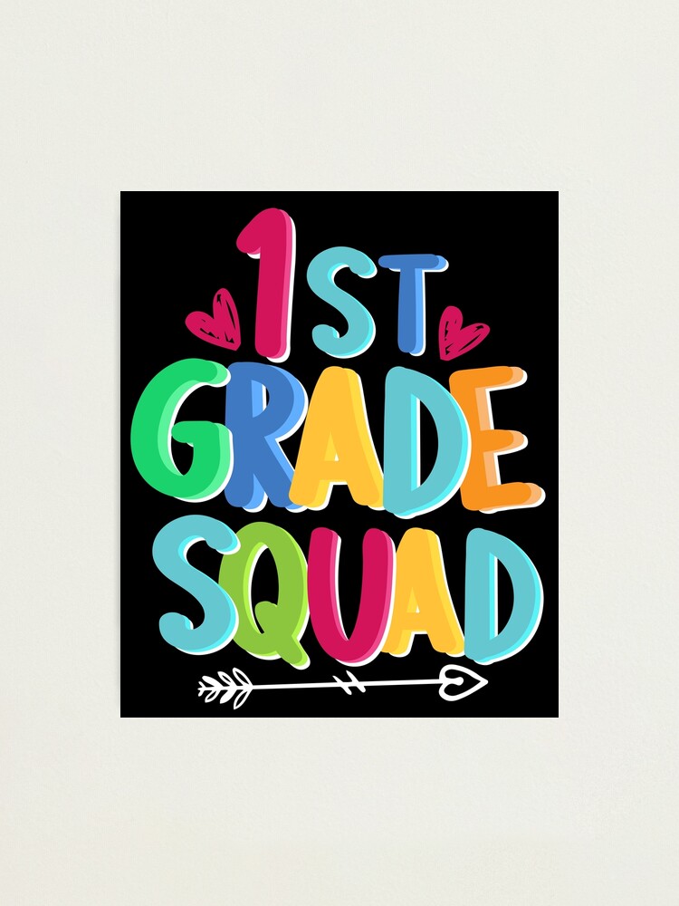 Impression photo « Cadeau de retour à l'école de l'équipe de 1re année ...