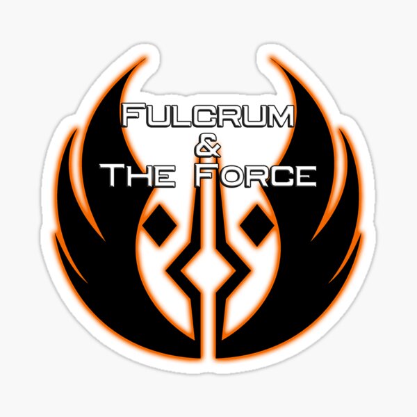 "Fulcrum & The Force Logo" Sticker by FulcrumForce | Redbubble
