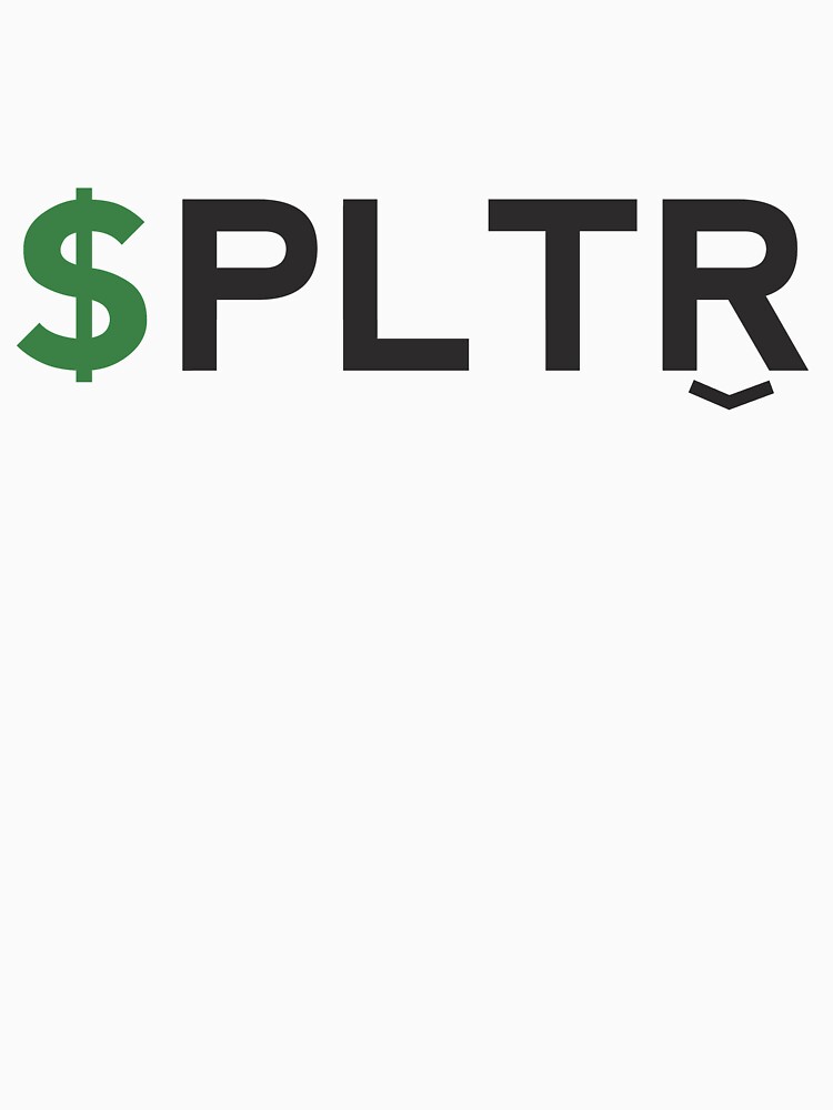 "PLTR Stock Ticker (Palantir)" T-shirt for Sale by the-two-store ...