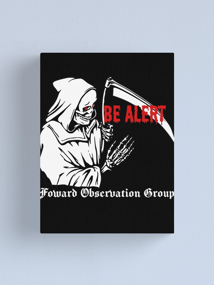 "Forward Observation Group " Canvas Print by BrandyArtSpace | Redbubble