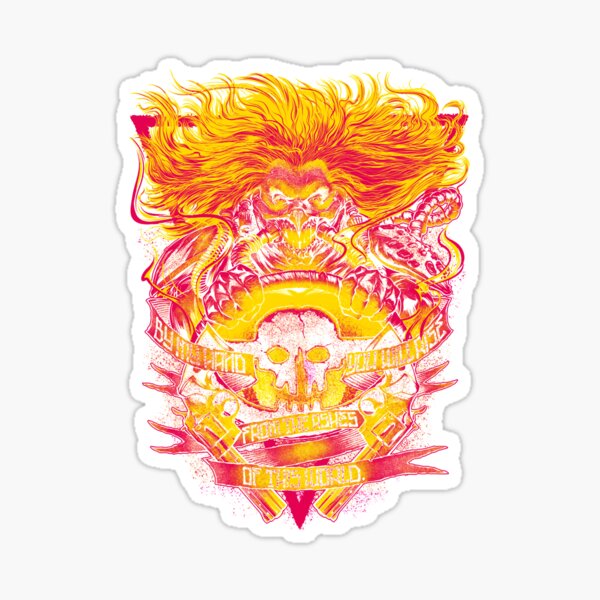 "FURY ROAD IMMORTAN JOE Mad Max" Sticker by HelloMadMax | Redbubble