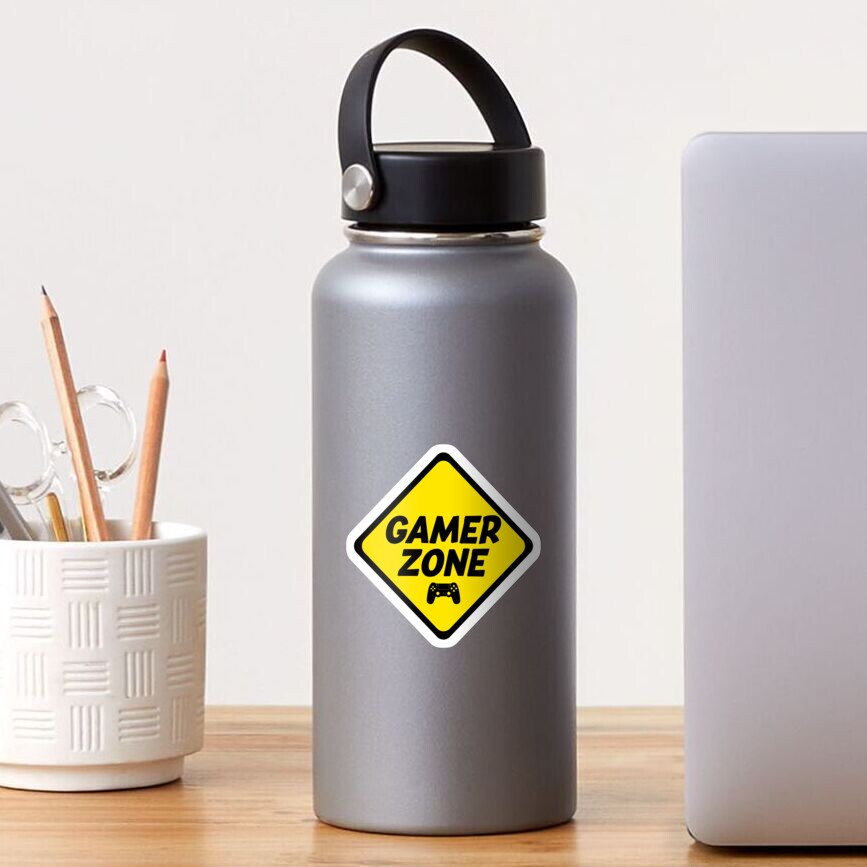 "Gamer Zone" Sticker by artistkalpesh | Redbubble
