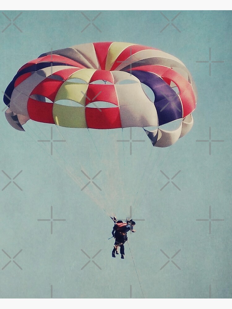 "Parasailing/parakiting/parascending" Poster for Sale by VeenaNair23 ...