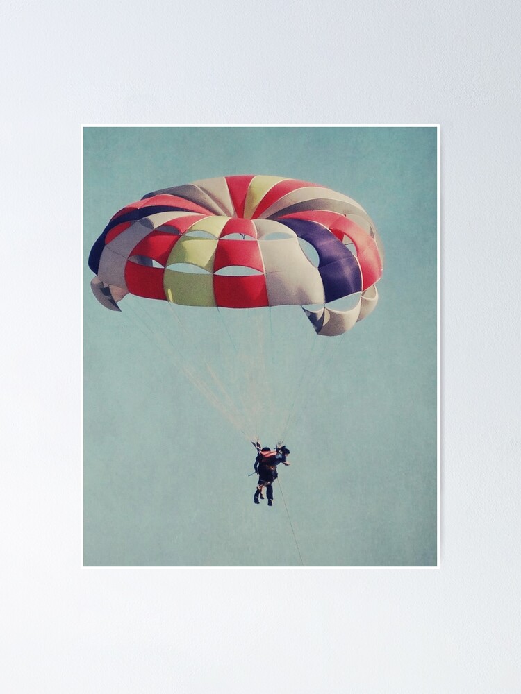 "Parasailing/parakiting/parascending" Poster for Sale by VeenaNair23 ...