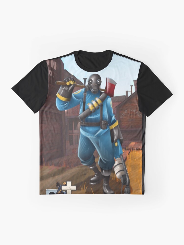 "TF2 Pyro Normal" T-shirt by RUBTOX | Redbubble